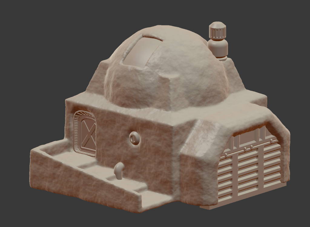 Star Wars Legion Building – Dome 1 | 3D Printing for Gaming and More