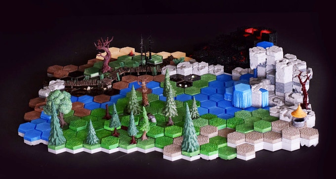 Printable 3D Terrain & Miniatures: Kickstarter: August 2018 » Makerfun 3D