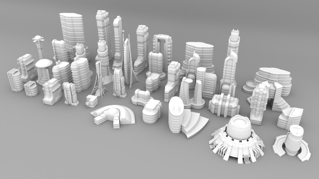 3d Printable Sci-fi Buildings for Tabletop Wargames » 3D Printing for ...