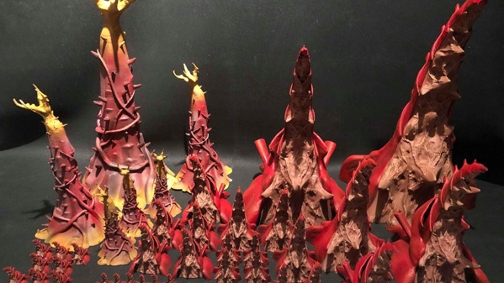 3D Printed Bio Terrain » 3D Printing for Gaming and More